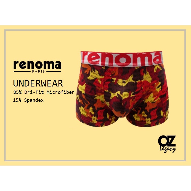 RENOMA Limited Edition Two Euro Trunk Dri-Fit Microfiber (RXX6092 ...