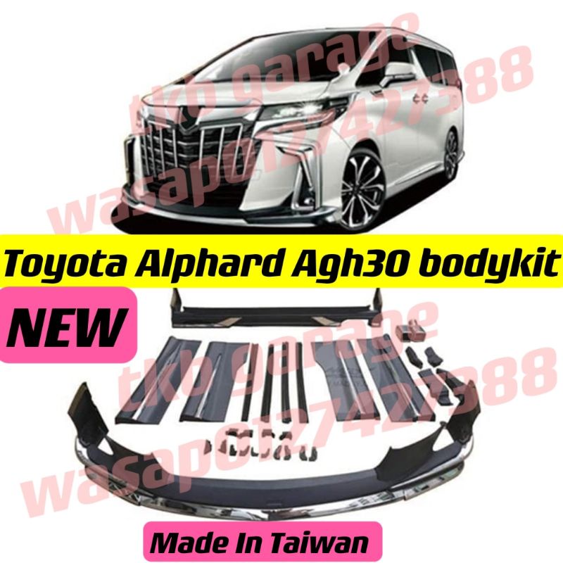 2018-2020 Toyota Alphard Modellista bodykit | Shopee Malaysia
