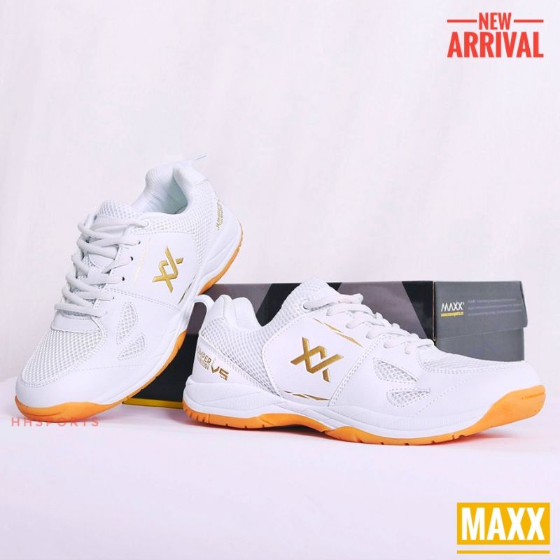 MAXX Kasut Badminton / Badminton Shoes JUMPER WAVE V5 ( 100% Original ...