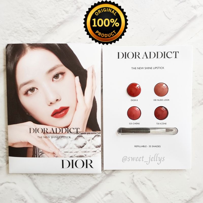 Dior ADDICT LIP SHINE LIPSTICK SAMPLE TESTER - BLACKPINK | Shopee Malaysia