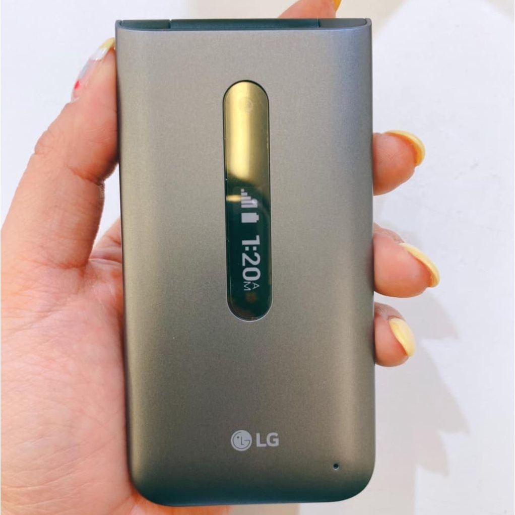 LG Folder 2 Flip Quad Band GSM 2G and Dual SIM Phone Screen Flip Phone ...