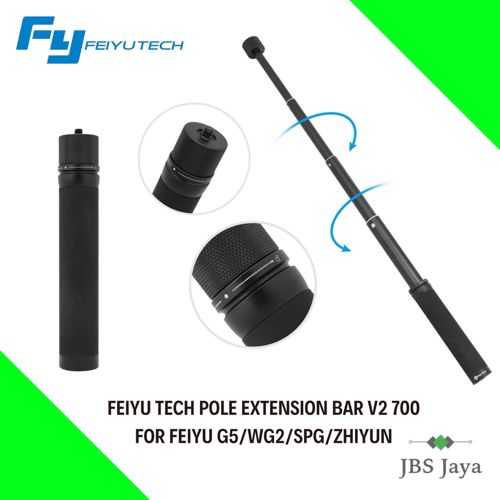 Feiyu Tech Pole Extension Bar V2 700 for Feiyu G5/WG2/SPG/Zhiyun ...