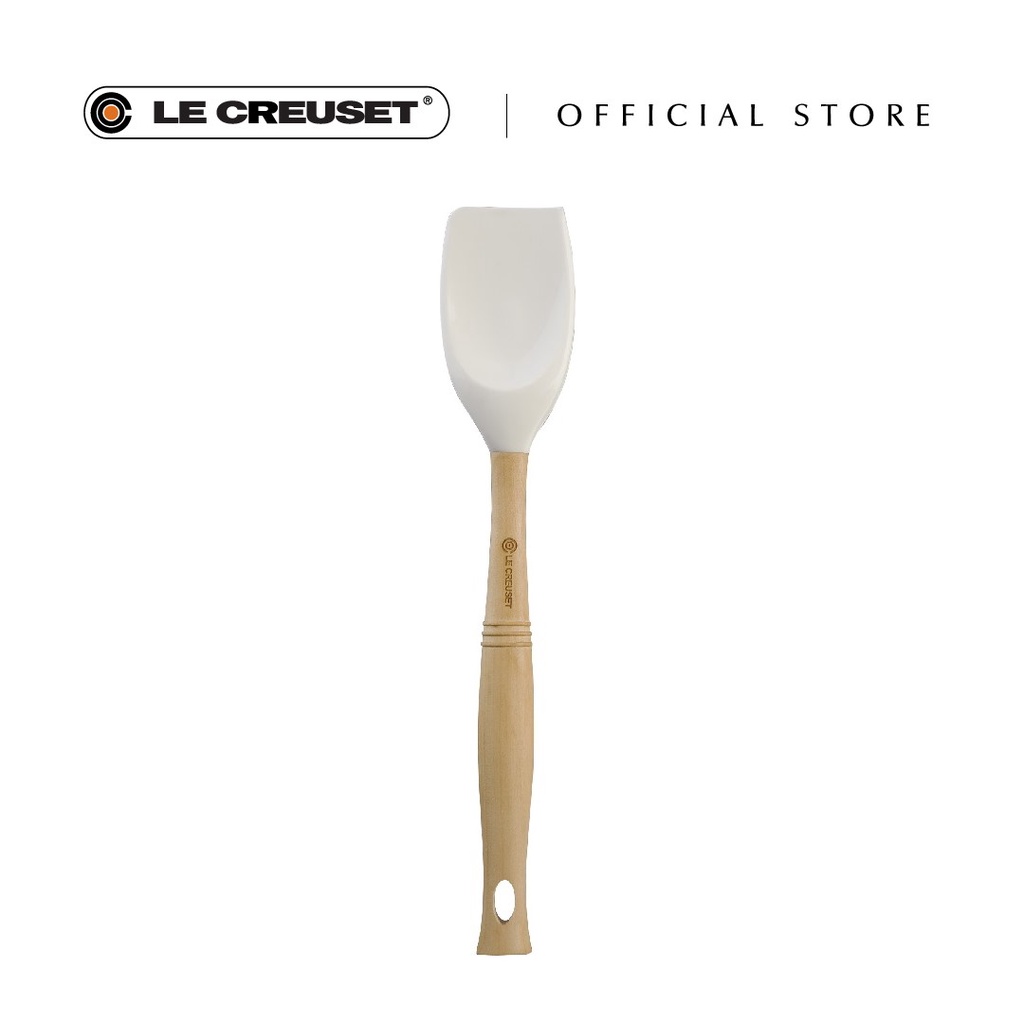 Le Creuset Venus Spatula Spoon - White | Shopee Malaysia
