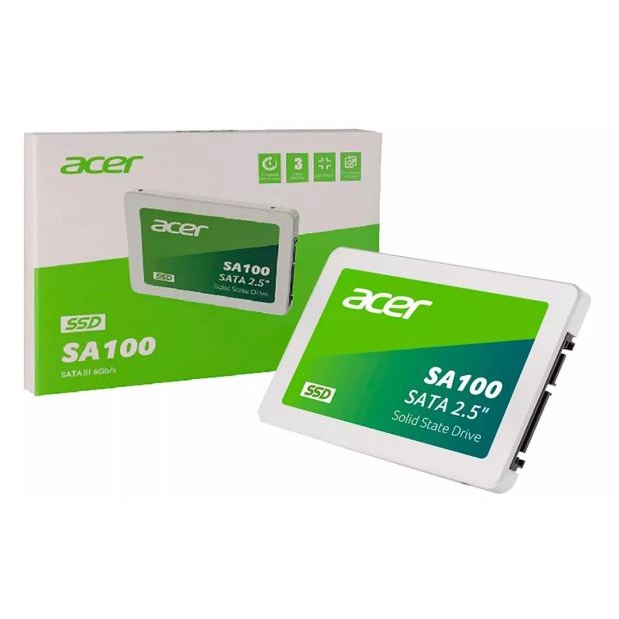 Acer SA100 2.5" SATA lll SSD (240GB) | Shopee Malaysia
