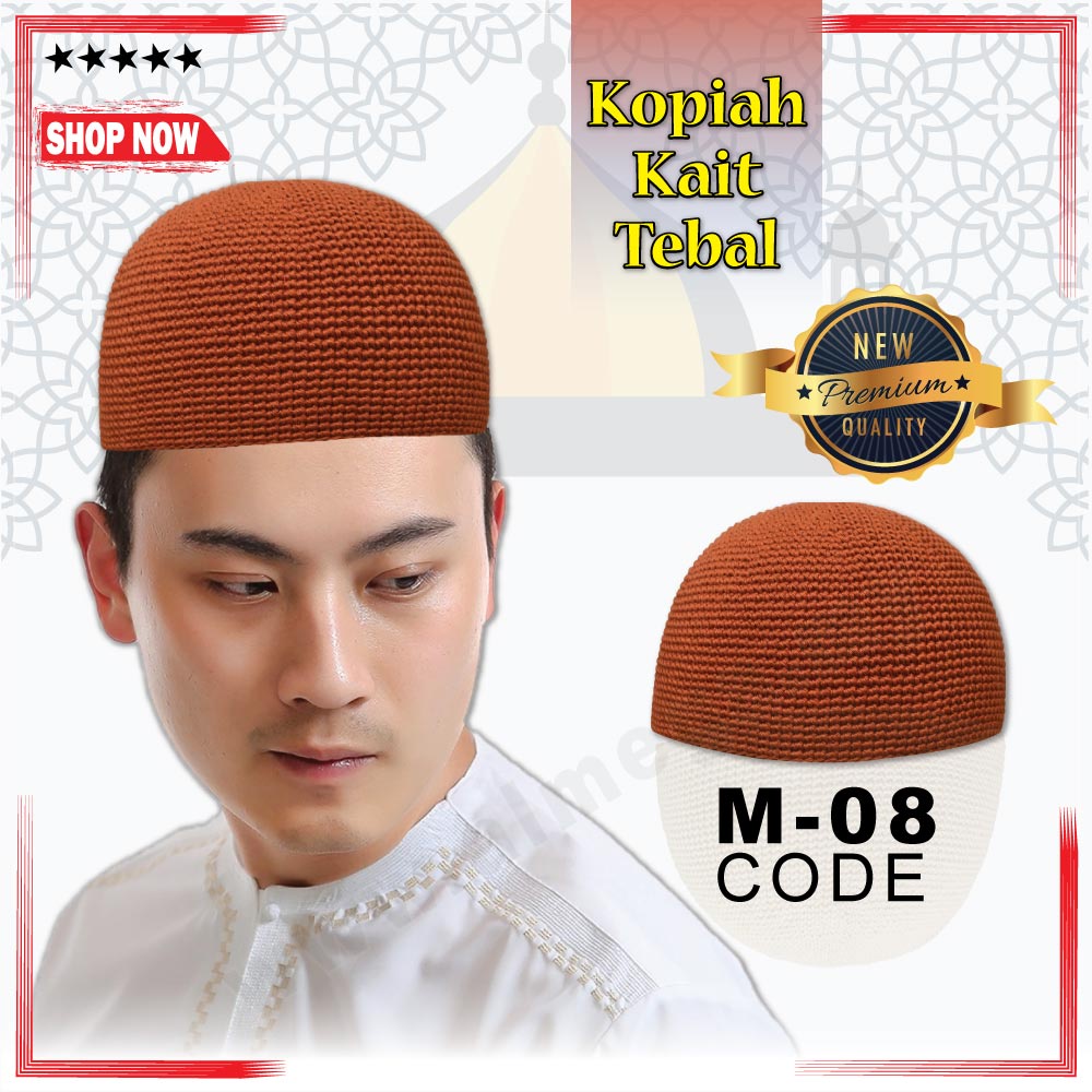 Kopiah Kait Tebal | Turkey | Dewasa (free size) | Shopee Malaysia