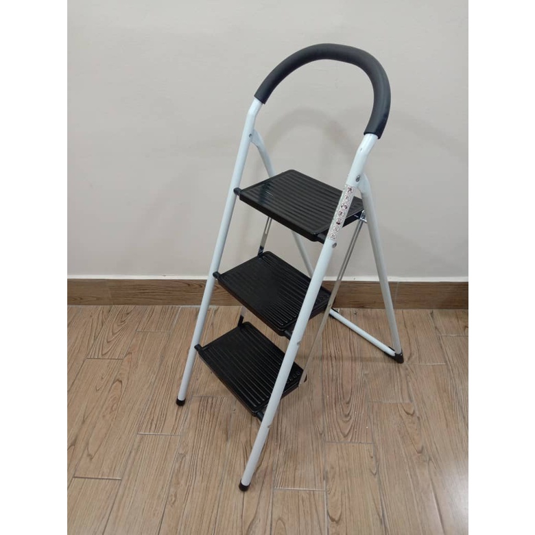 Steel 3 Step Stool Handrail Folding Ladder (Mode: WK2201-3F) - 鋼製 3 ...