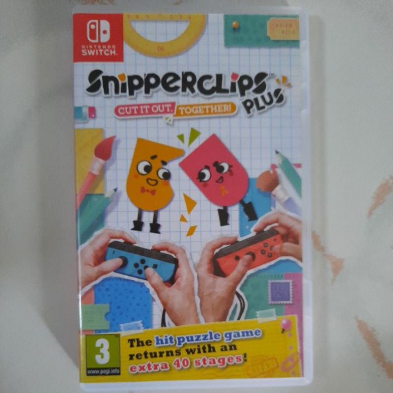 (USED) Snipperclips nintendo switch | Shopee Malaysia