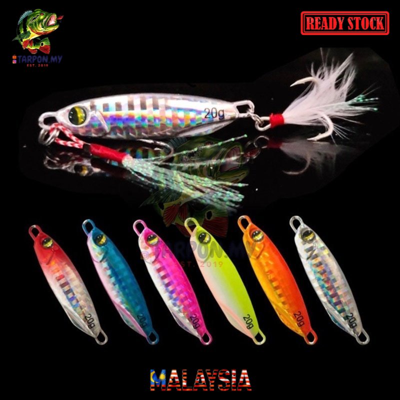 (🇲🇾) Jig Ultralight 7gm 10gm 15gm Killer Sebarau, Peacock Bass, Tengas ...