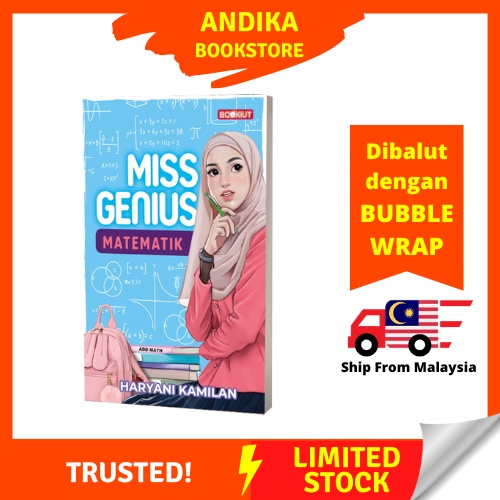 Buku Miss Genius Matematik oleh Haryani Kamilan Novel Remaja Bookiut ...