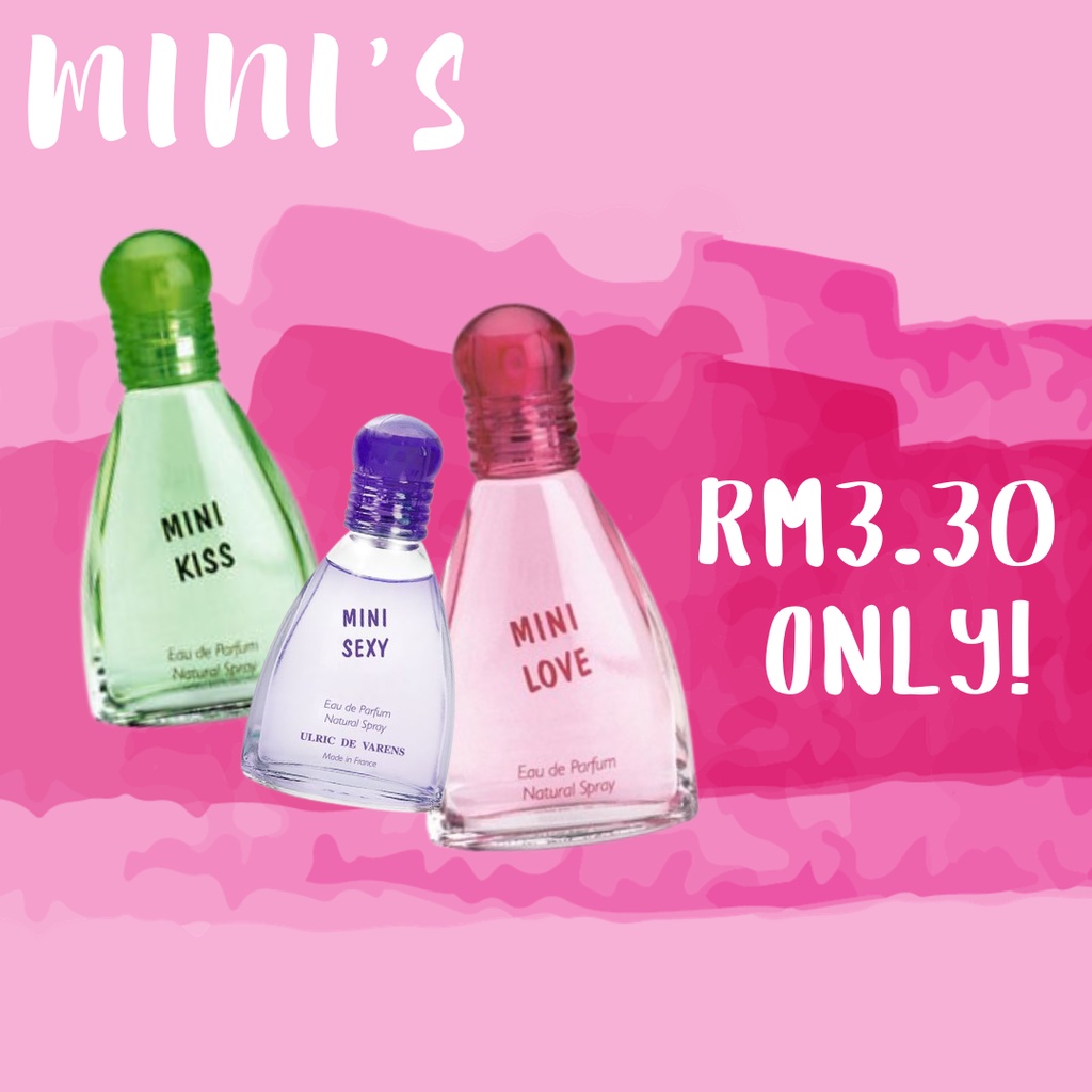 MINI LOVE/MINI KISS/MINI SEXY 25ML/EDP | Shopee Malaysia