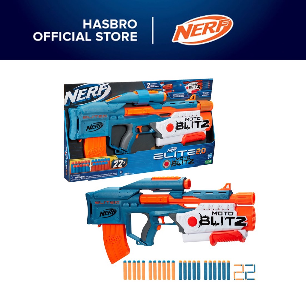 Nerf Elite 2.0 Motoblitz Motorized Nerf Blaster | Shopee Malaysia