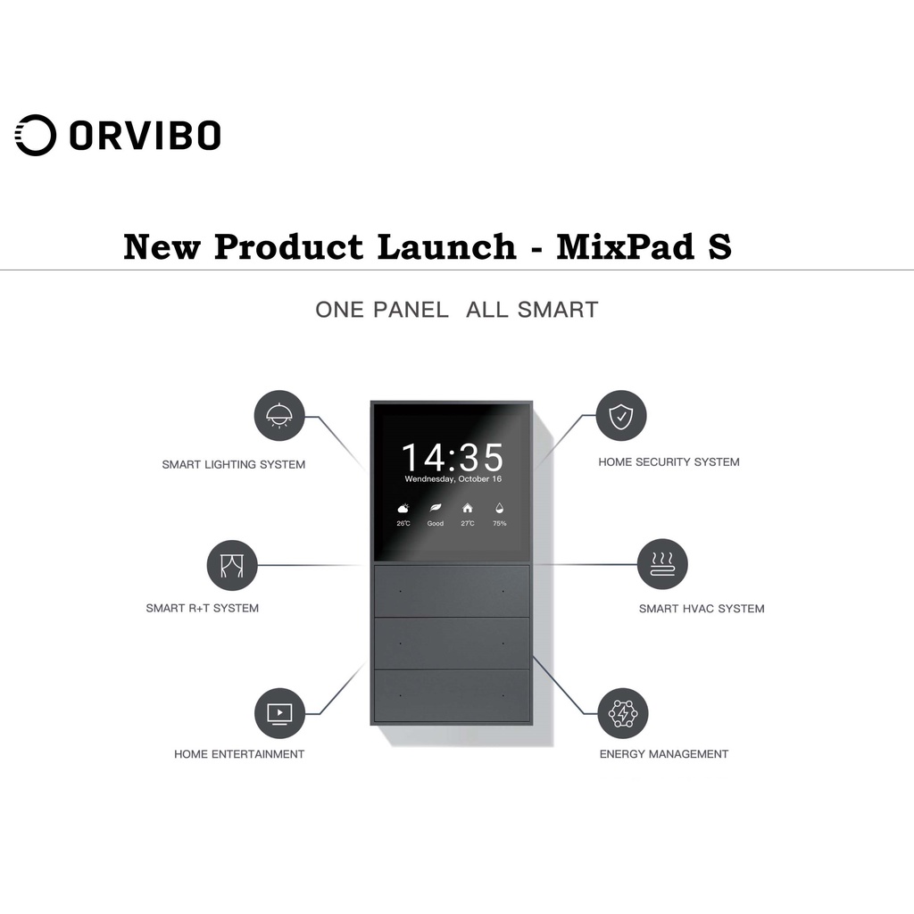 Orvibo MixPad S All-in-one Gateway Panel | Shopee Malaysia