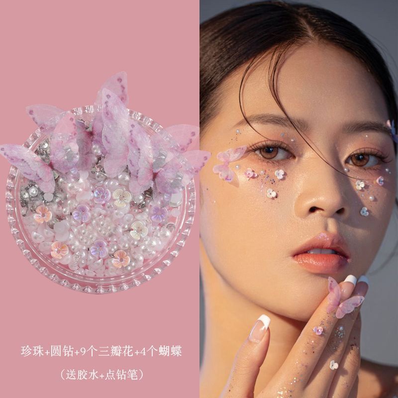 [Miallo] Face Decorations Face Stickers Tear Diamond Eye Makeup ...