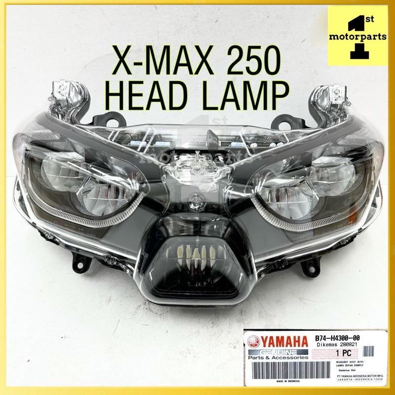 [100% ORI YAMAHA] XMAX 250 X MAX 250 HEADLIGHT ASSY LAMPU DEPAN ...