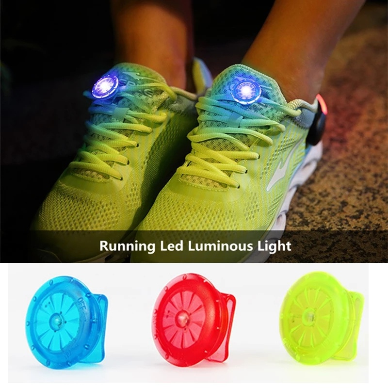 Night Running LED Luminous Lightings / Shoes and Clothes Clip Light ...