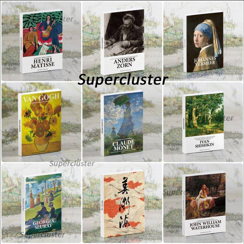 Famous Artist Painting Posert Set Van Gogh Monet Picasso wallpaper ...