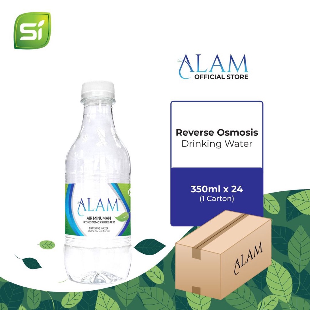 ALAM 350 ml RO Water 1 Cartons (24 bottles/350 ml) | Shopee Malaysia