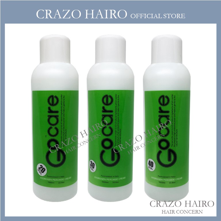 Gocare Go Care Hydrogen Peroxide Developer Cream 6% 20VOL / 9% 30VOL ...