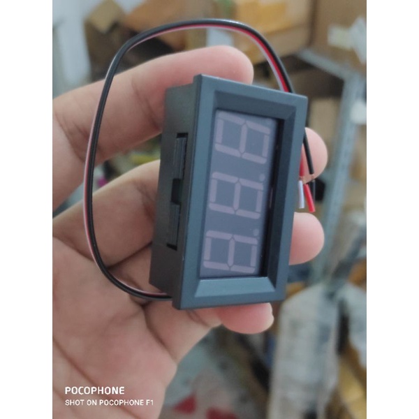 3-wire DC Voltmeter 3-wire Voltage Meter Panel Voltmeter | Shopee Malaysia