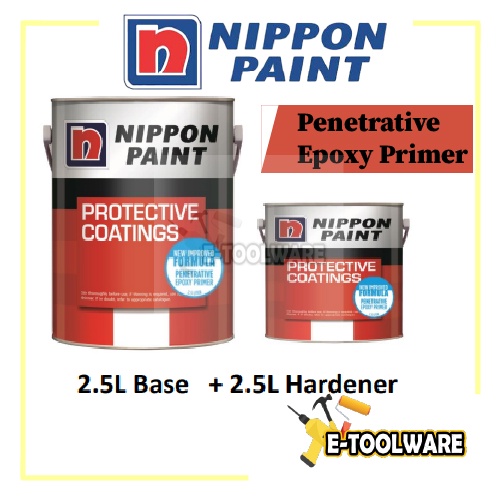5L Nippon Paint Penetrative Epoxy Primer | Shopee Malaysia