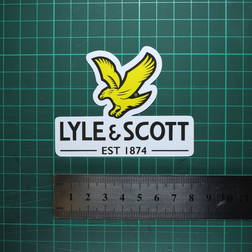 Sticker ( Lyle&Scott, Fred Perry, Napapijri, Ellesse ) | Shopee Malaysia