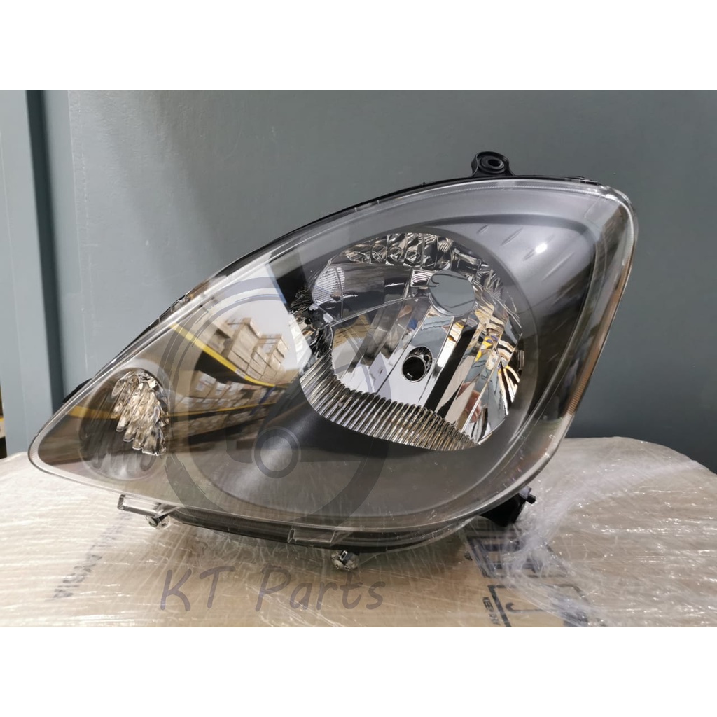 PERODUA VIVA 2009 YEAR FRONT HEAD LAMP SMOKE / HEAD LIGHT BLACK TYPE ...