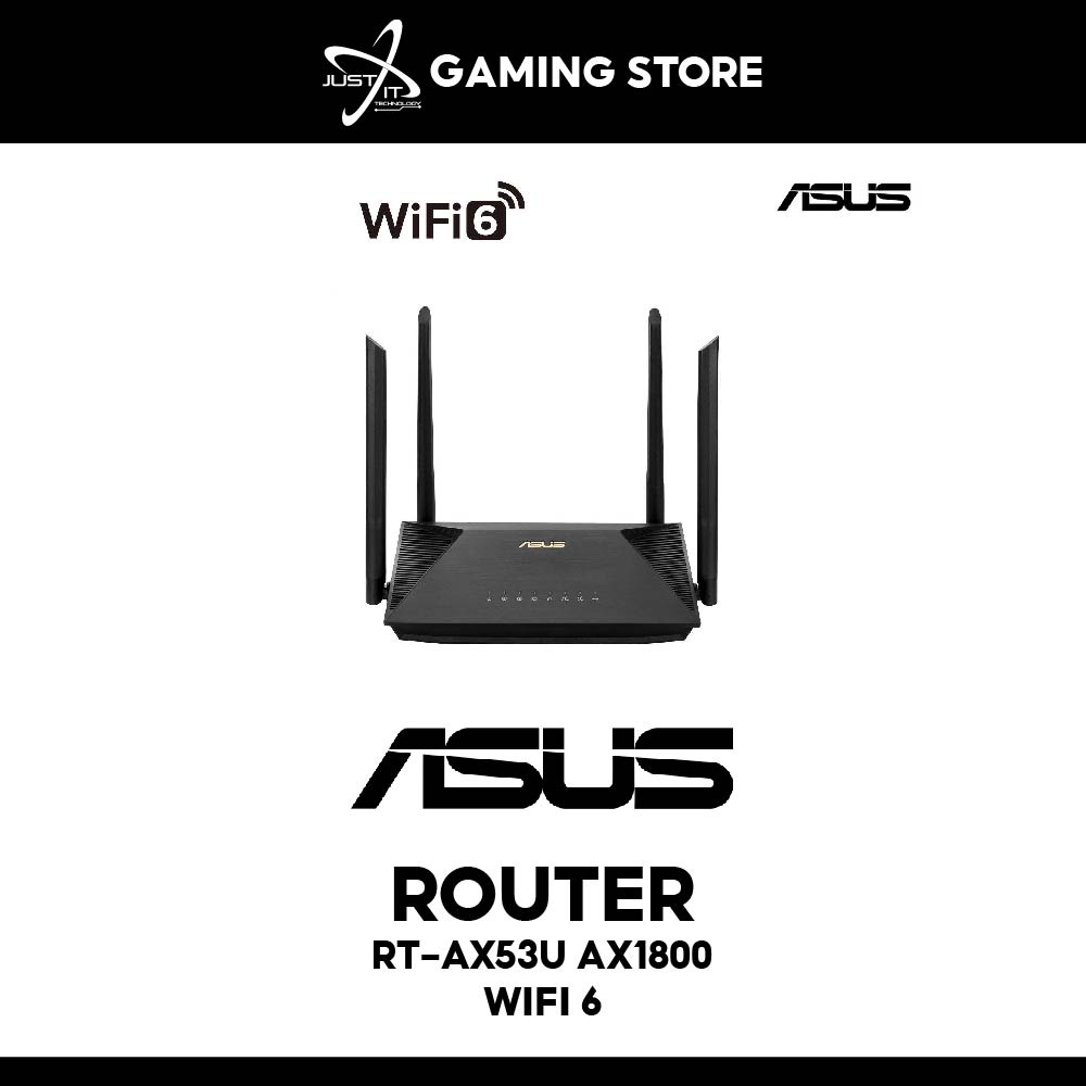 ASUS RT-AX53U AX1800 WIFI 6 DUAL BAND ROUTER | Shopee Malaysia