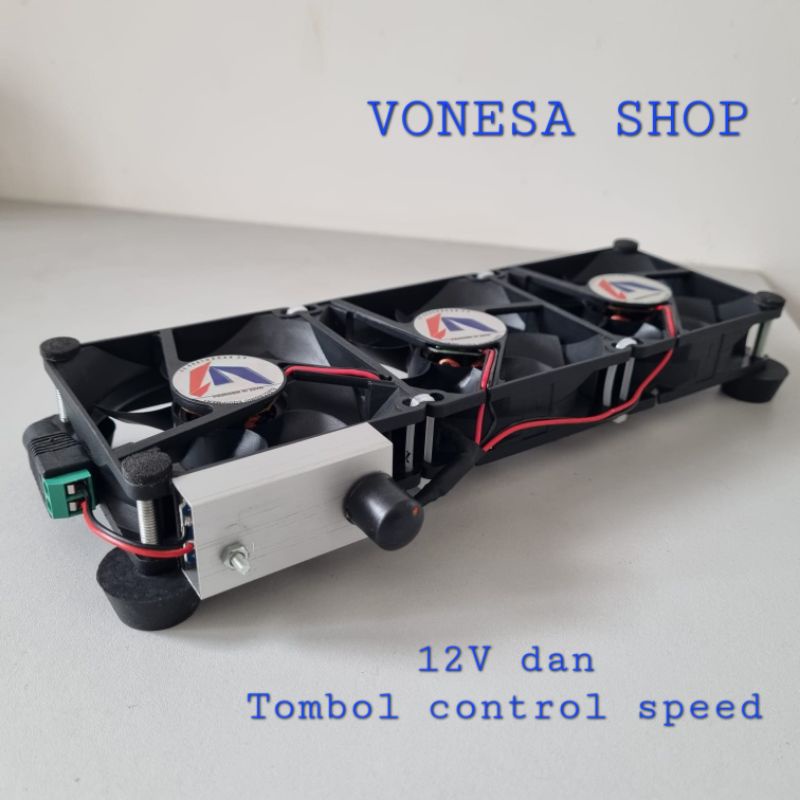 Wifi router Cooling fan for standing modem Cooling Cooling pad 3 fan ...