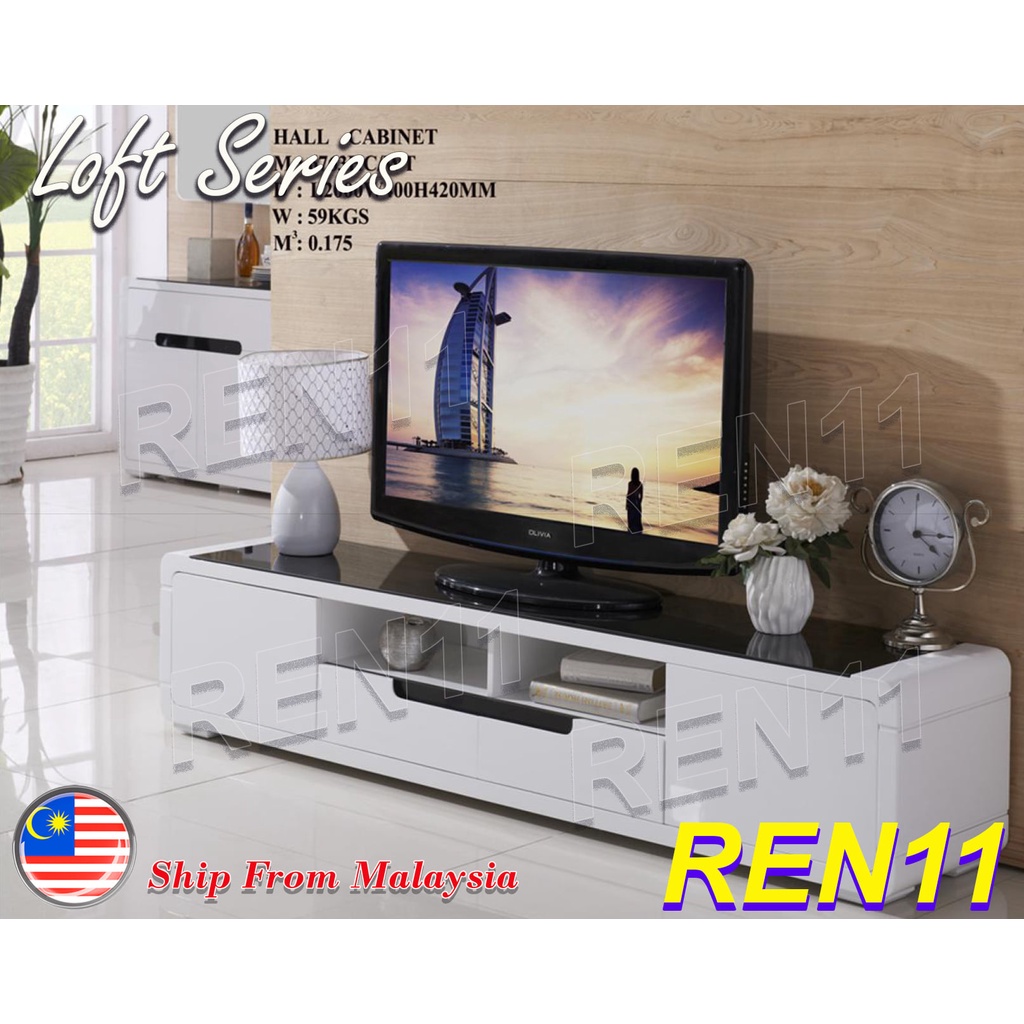6ft Modern TV Cabinet, Hall Cabinet, Coffee Table | Shopee Malaysia
