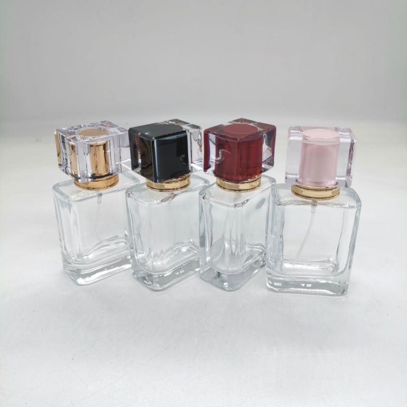 [12 Pcs]50mL Perfume Bottle Screw Neck (LZ33L)/Botol Minyak Wangi Leher ...