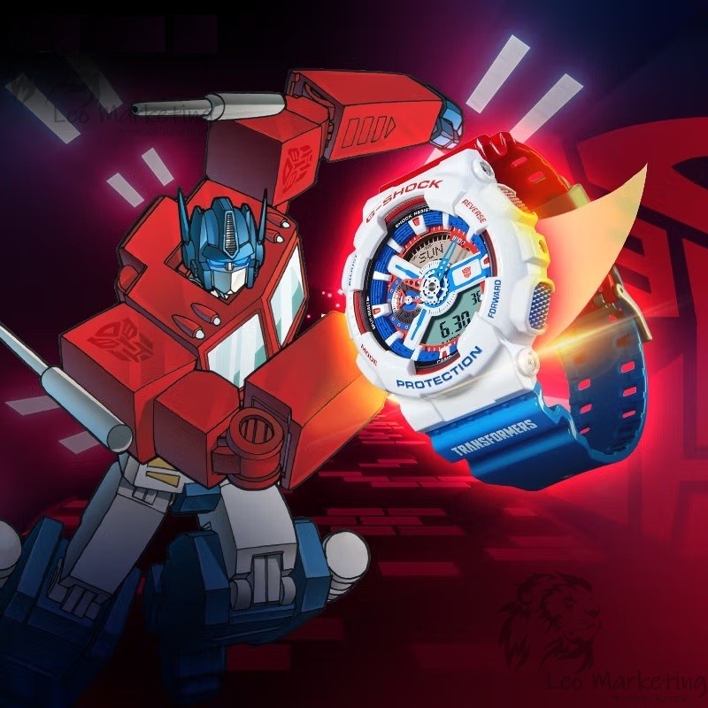 Leo Marketing [Japan Made] GA110 Transformer Wrist Watch Dual Display ...