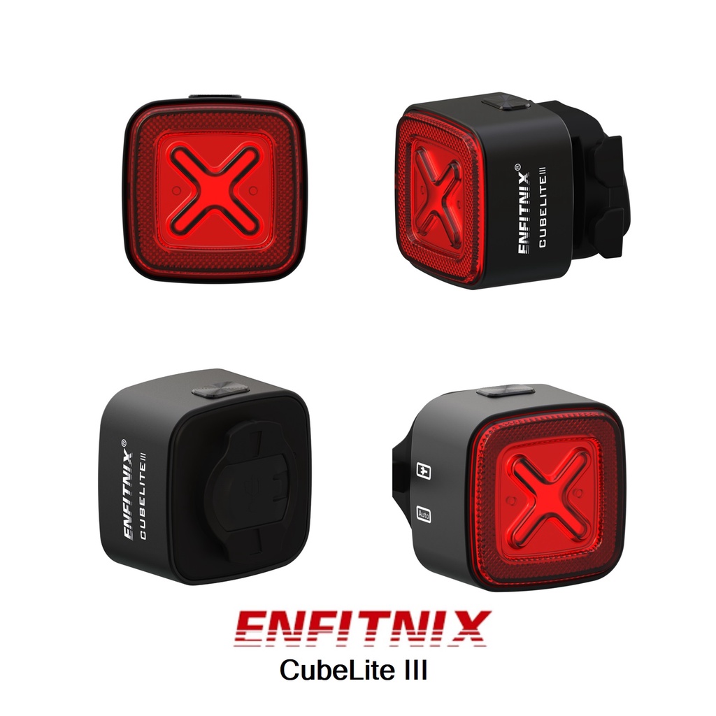READY STOCK!!! ENFITNIX CUBELITE III NEW Smart Bicycle Tail Light ...