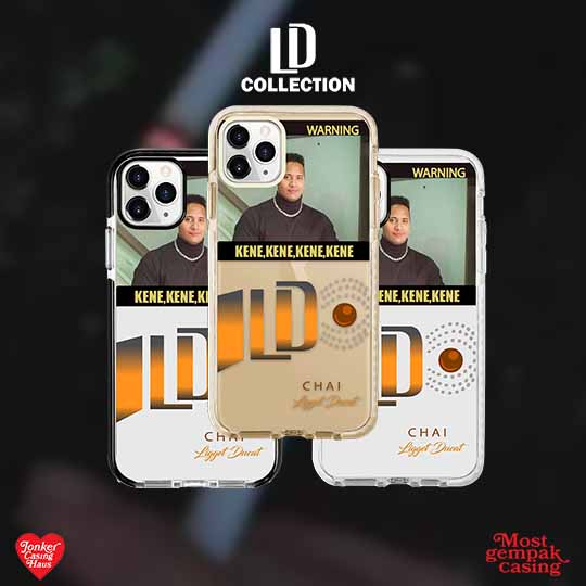 LD PUTIH COLLECTION (ROKOK SERIES) Bumper Case Casing IP 13 until 14 ...