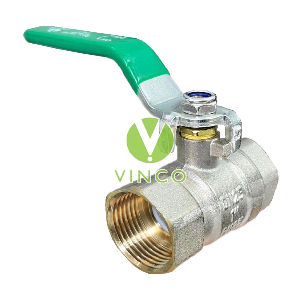 2" Vinco Brass Stopcock Ball Valve for Irrigation Water Connection ...