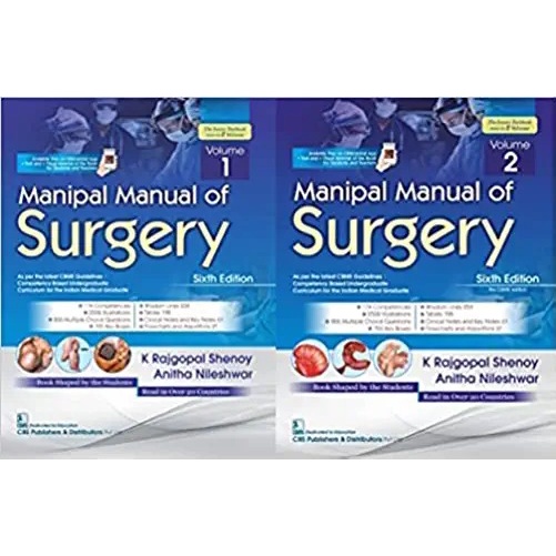 MANIPAL MANUAL OF SURGERY 6ED 2022 | Shopee Malaysia