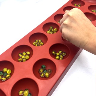 Congkak With Marbles Guli Tradisional Multiplayer Family Time Board ...