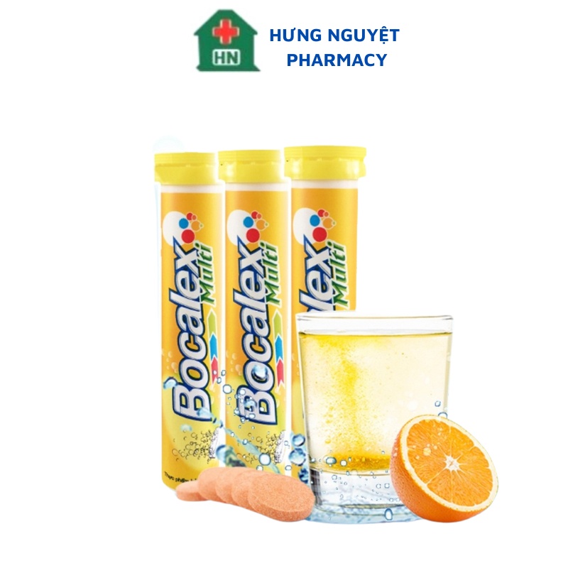 Bocalex Multi DHG Effervescent Tablets Tube of 20 Vitamin Supplement ...