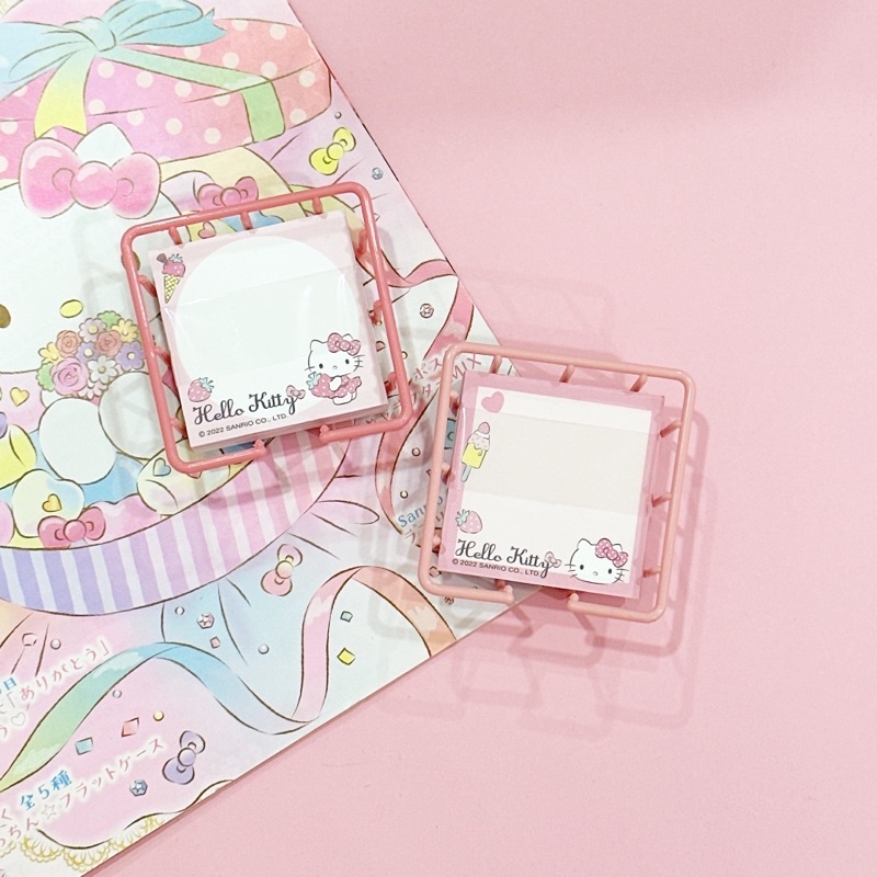 Moshi Moshi Thailand X Sanrio Hello Kitty Note Paper with Plastic ...