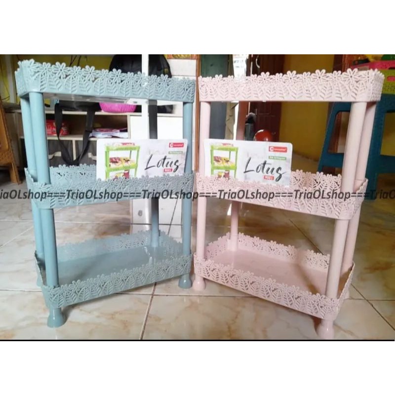 3 Tier Multi-Purpose Spice Rack / Clio lotus Kitchen Shelf Box Model ...