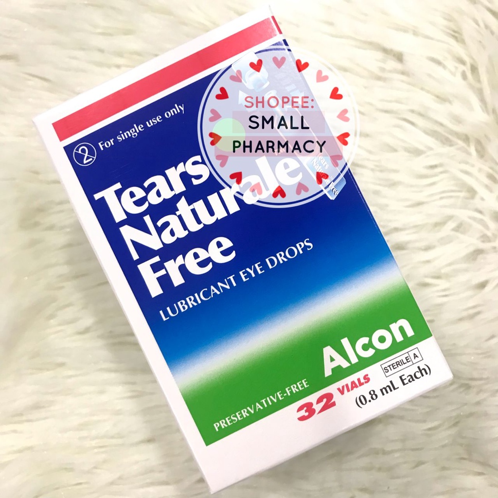 Alcon Tears Naturale Free Lubricant Eye Drops 416382 (32's) | Shopee ...