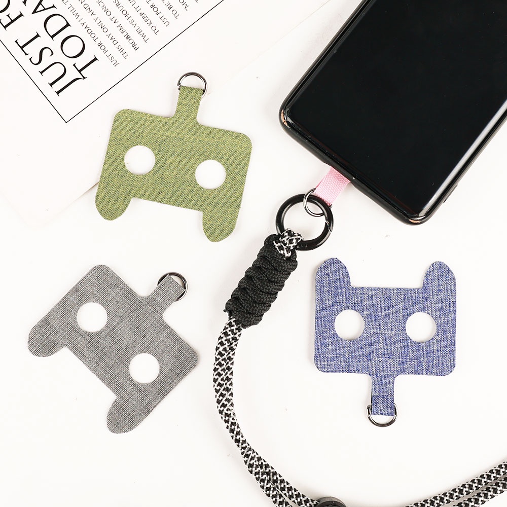 1Pc Universal Mobile Phone Strap Lanyard Gasket with Metal Ring ...