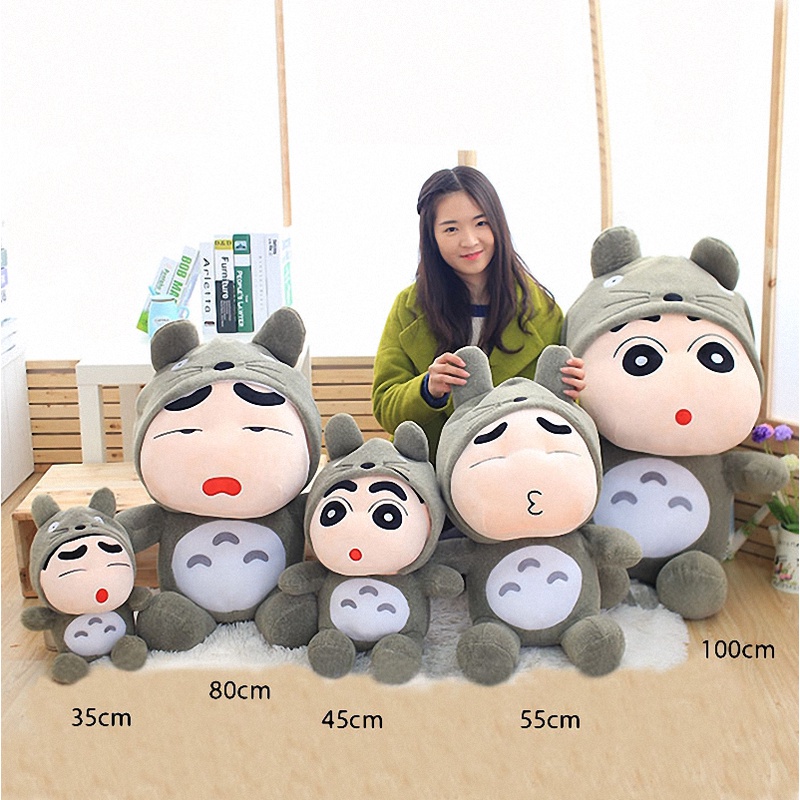 35cm to 45cm Stuffed Toy Crayon Shin-chan Cospaly Totoro Rilakkuma ...