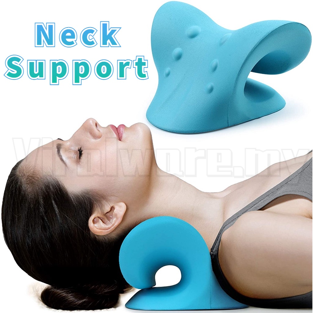 Neck Shoulder Massage Pillow Pain Relief Cervical Traction Device ...