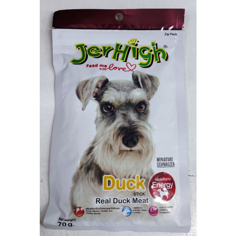 JERHIGH Dog Treats (Assorted Flavors) 50g/60g/70g JERHIGH杰瑞狗零食 (各种口味 ...