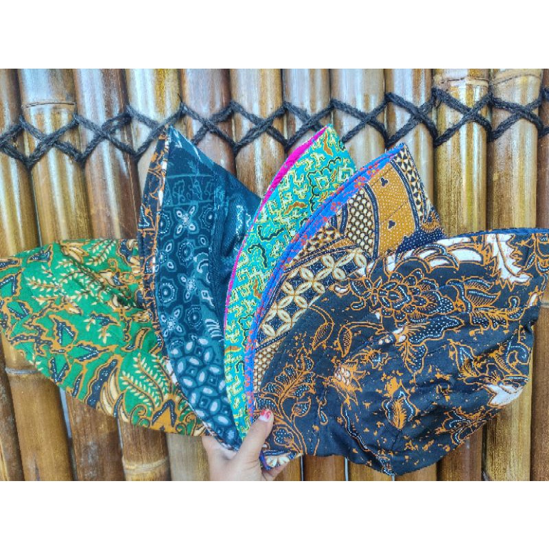 Returnable BATIK HAT BY KHAS JOGJA BUCKET HAT ADULT SOUVENIR | Shopee ...