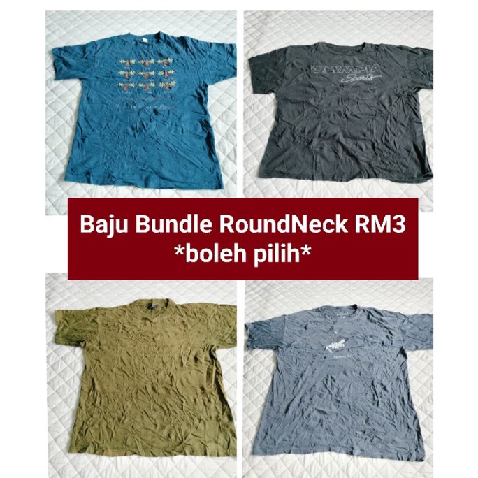 Baju Bundle RoundNeck RM3 | Shopee Malaysia