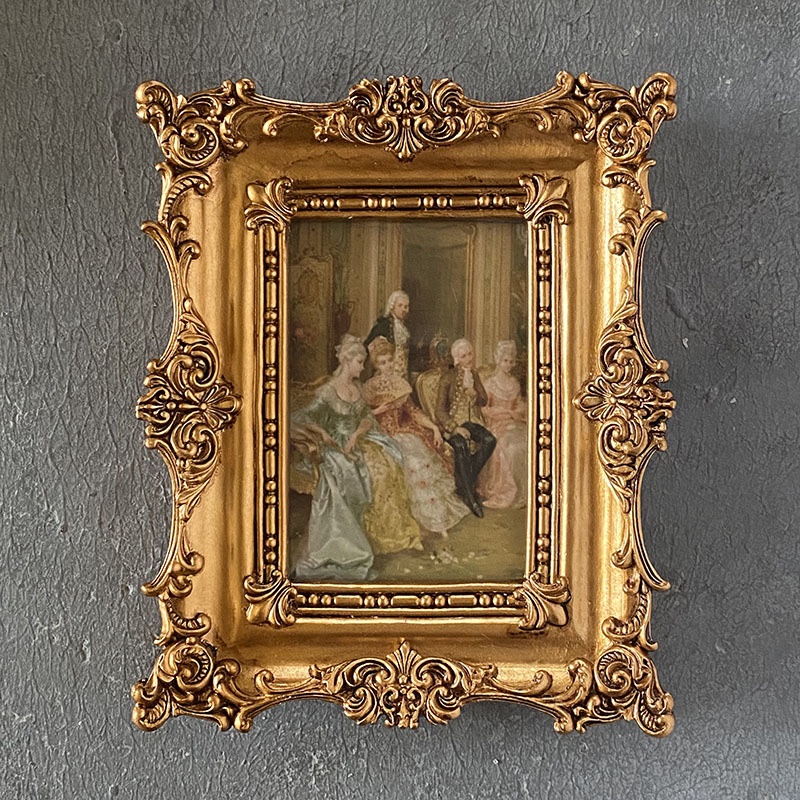 European Photo Frame Embossed Creative Resin Frame Wall Hanging ...