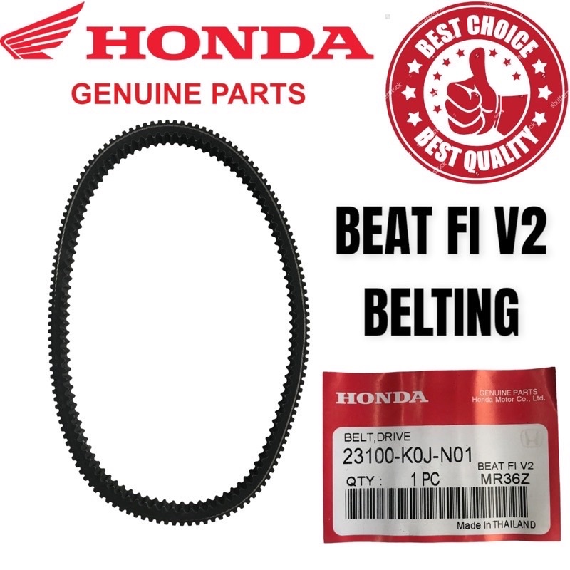BEAT FI V2 BEATFI V2 BEAT110 FI V2 BEAT110 NEW KOJ TIMING BELT VBELT ...