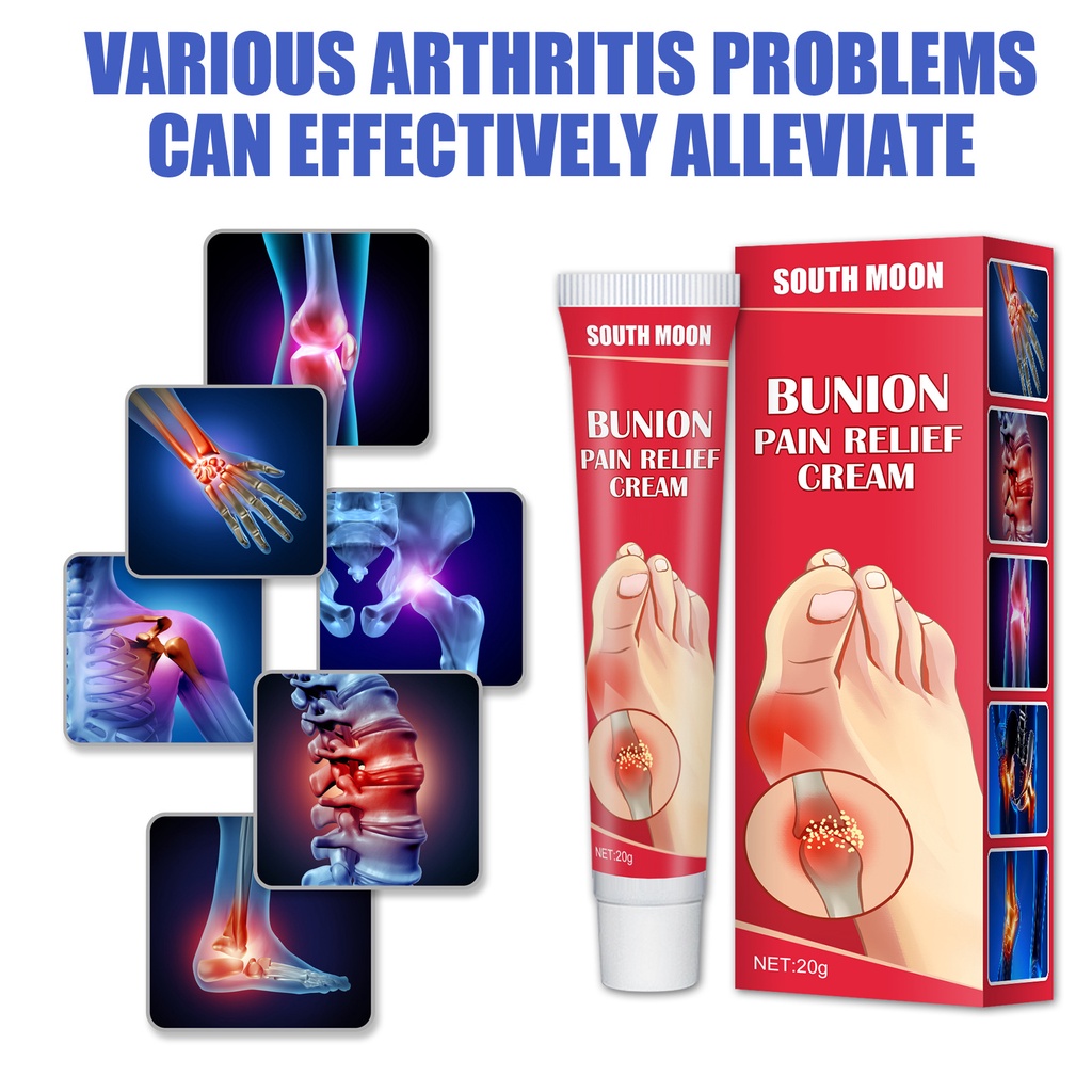 20g Bunion Gout Pain Relief Ointment Toe Joint Valgus Corrector Cream ...
