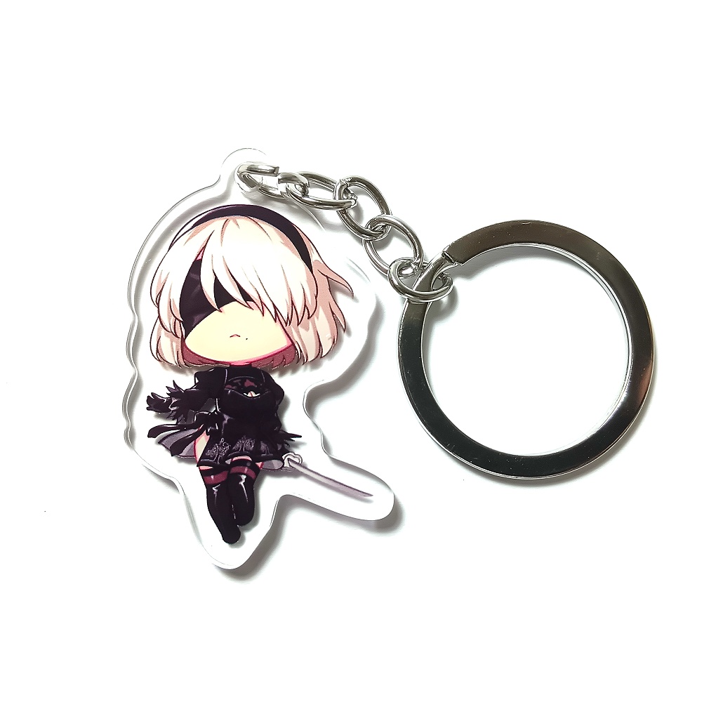 2B - NieR:Automata High Quality Anime Acrylic Keychain | Shopee Malaysia